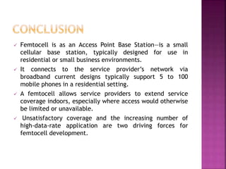 Femtocell | PPT