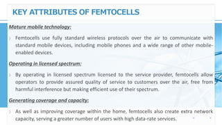 Femtocell ppt | PPTX