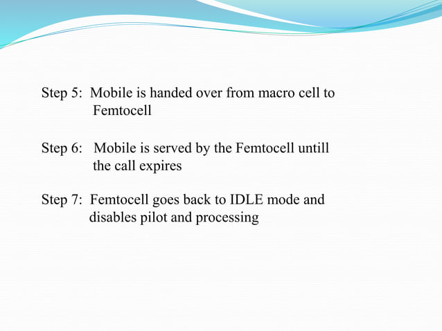 Role of FEMTO Small Cells for Effective Energy Consumption in 5G Networks | PPT