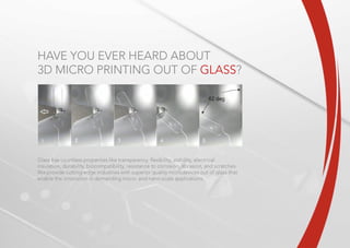 FEMTOprint Corporate Brochure | PDF