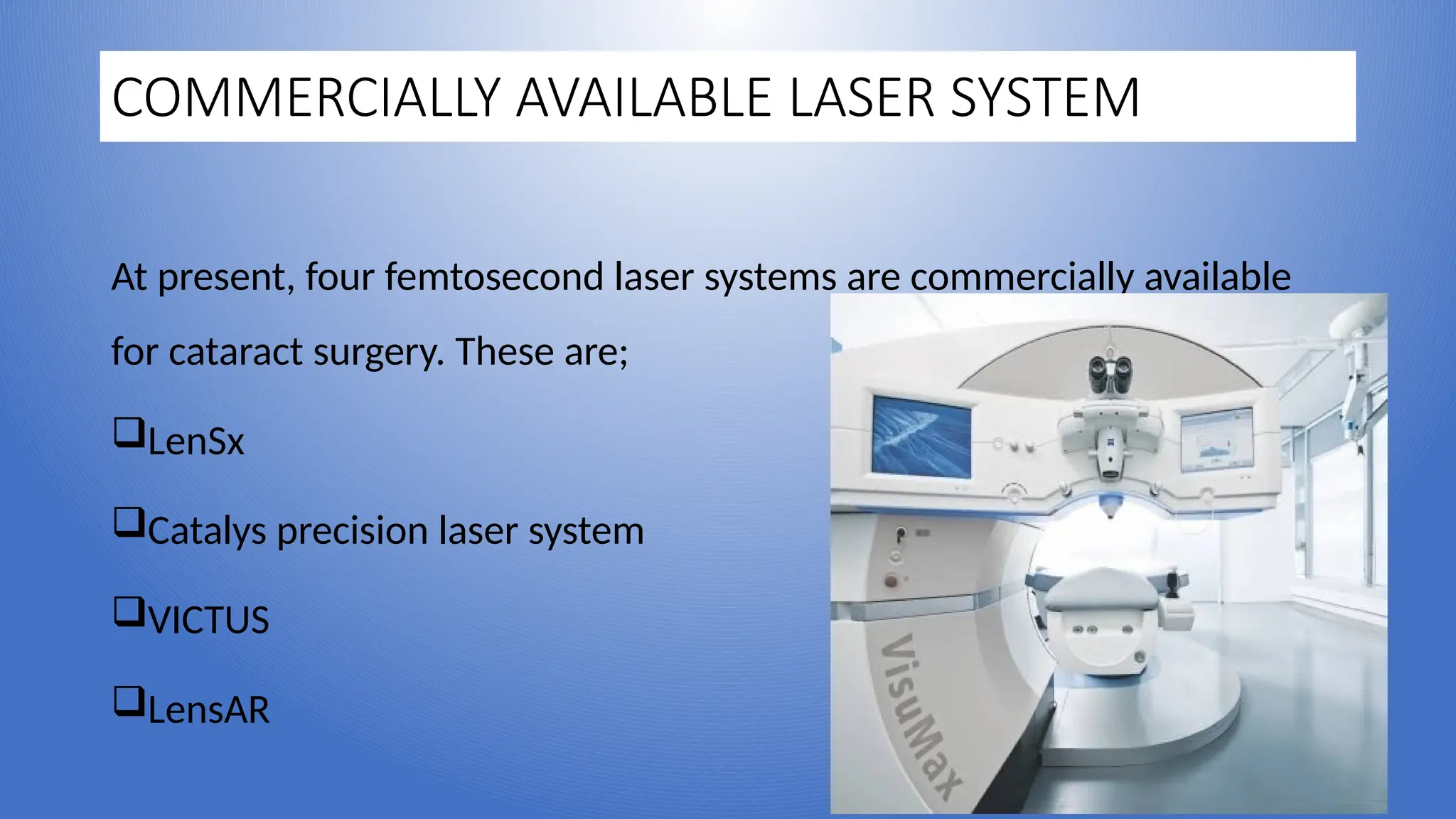FEMTOSECOND LASER CATARACT SURGERY IN OPTOMETRY.pptx