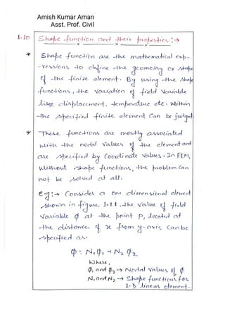 FINITE ELEMENT METHODS FOR CIVIL ENGINEERING INTRODUCTIONNotes.pdf