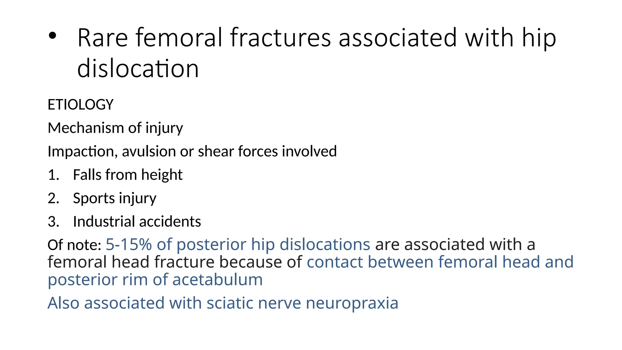 FEMUR FRACTURES- Head and Neck and classification | PPTX