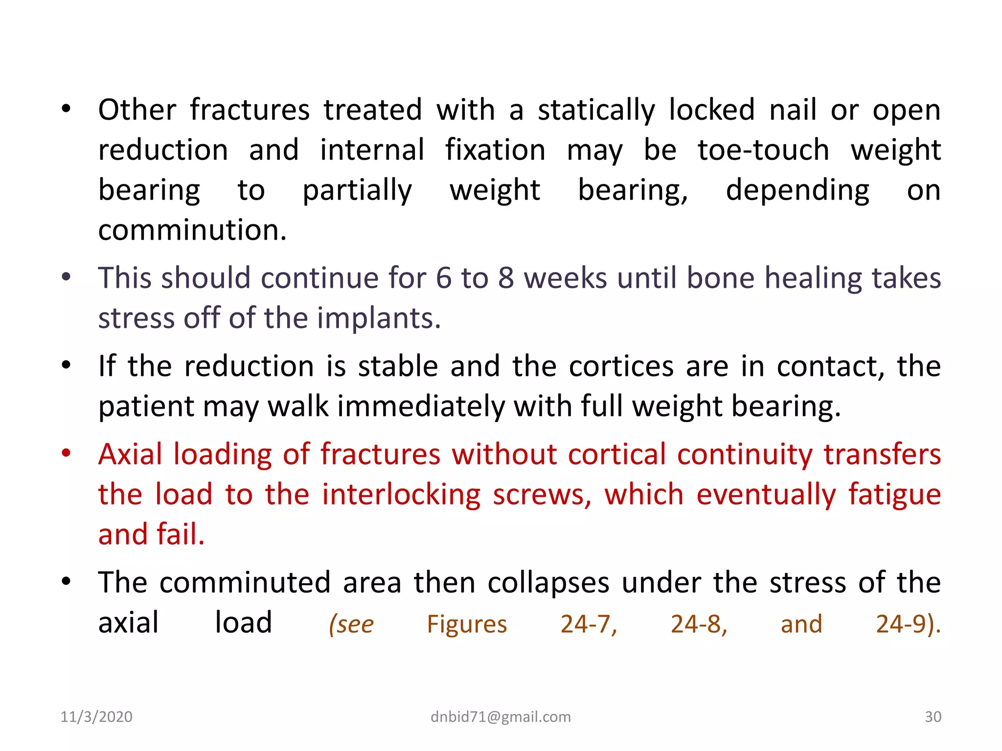 Femur shaft fractures Physiotherapy | PPTX