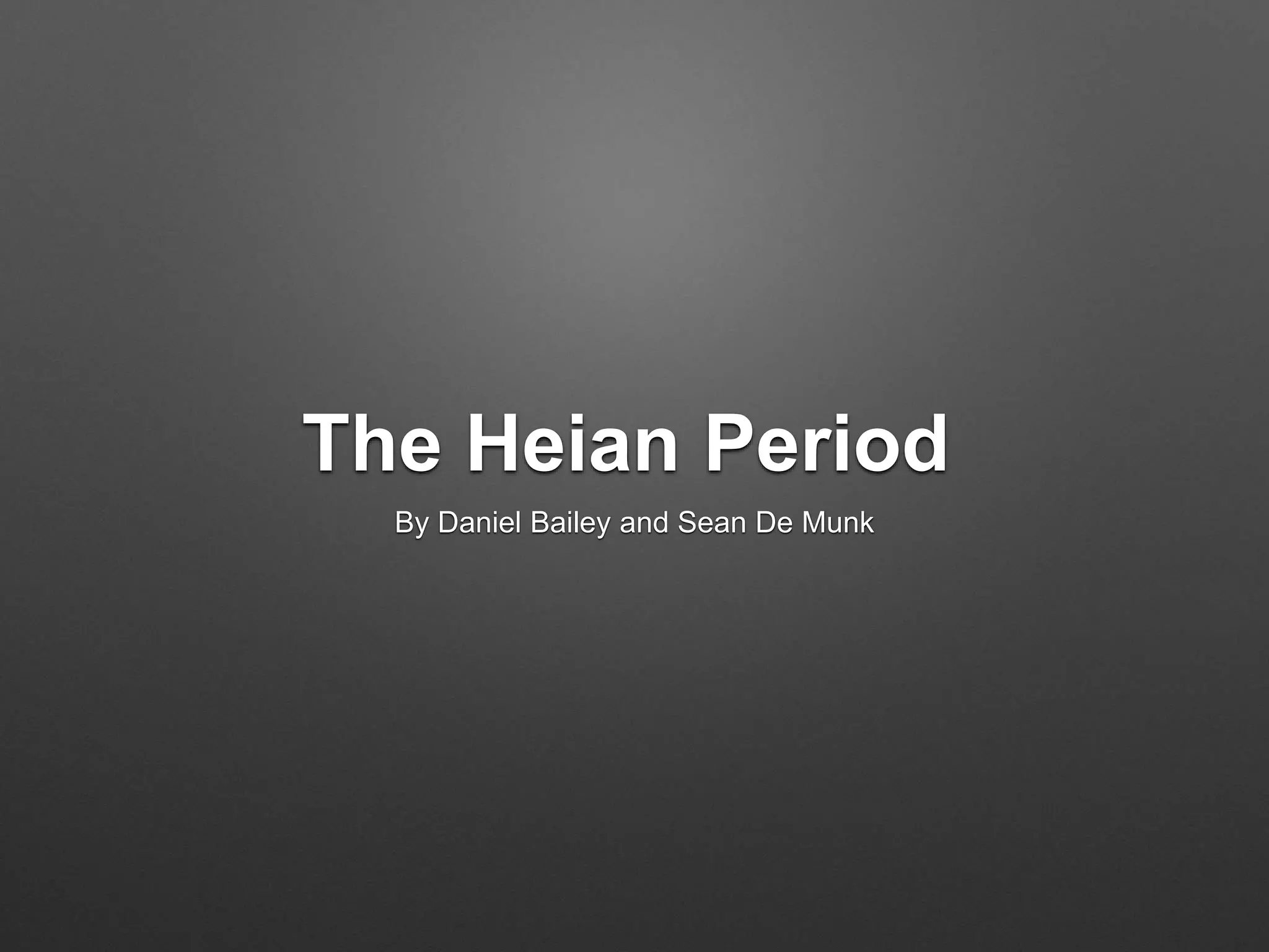Heian | PPTX