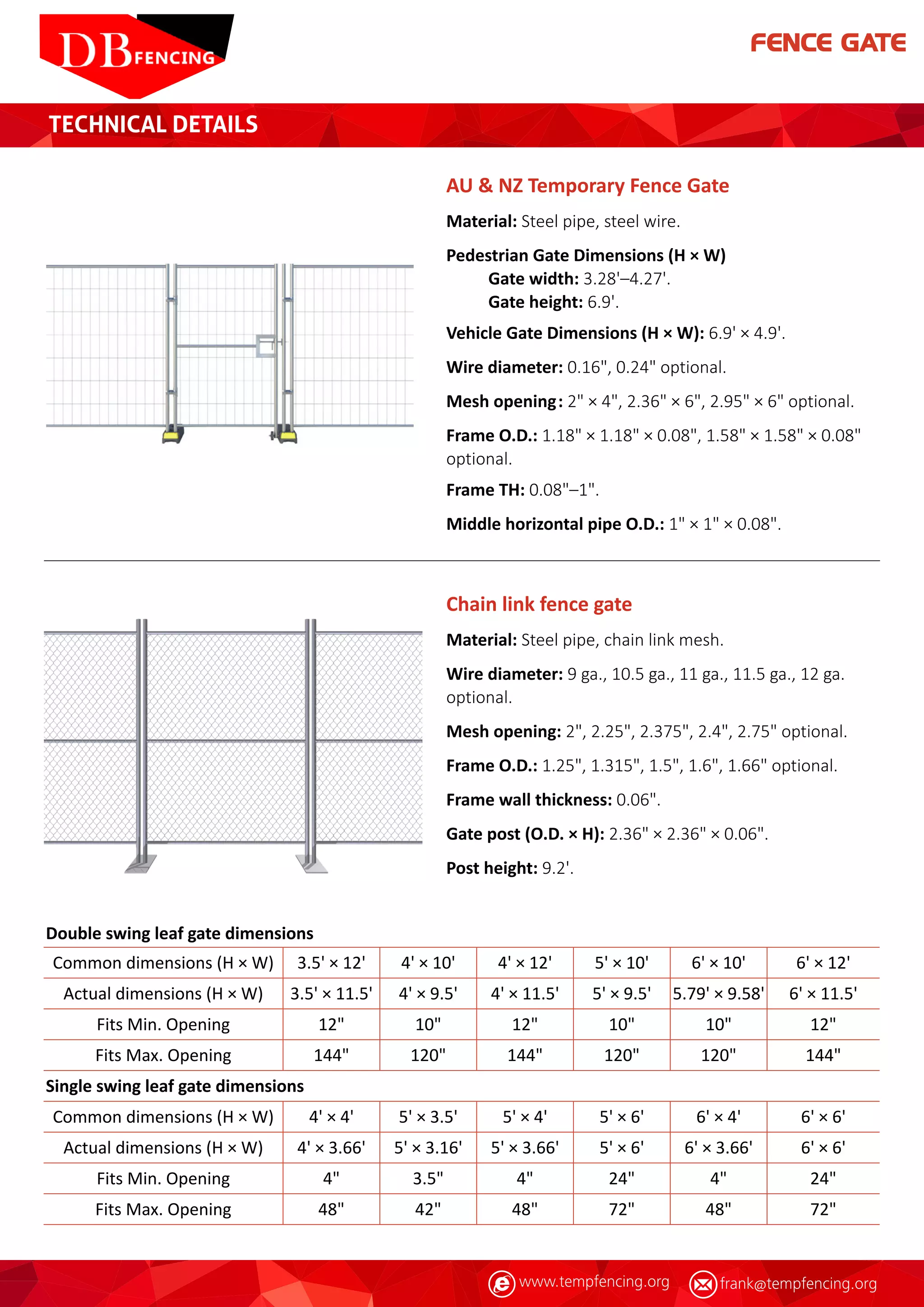 Fence gate-catalog | PDF