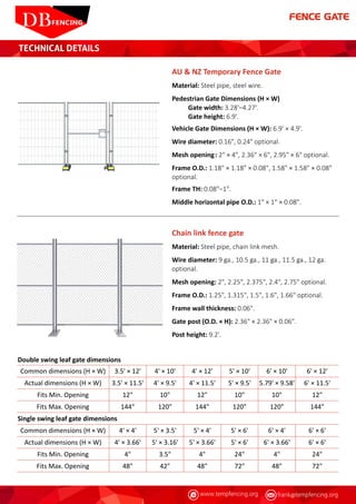 Fence gate-catalog | PDF | Home Security | Home & Garden
