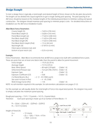 Fence engineeringmanual | PDF