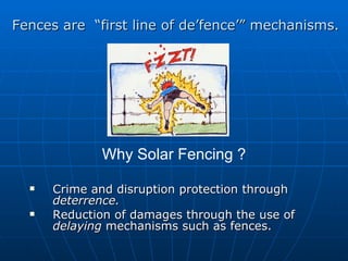 Fence presentation | PPT