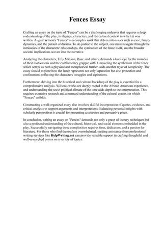 Fences Essay.pdf