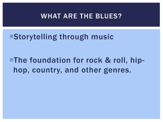 Fences the blues | PPTX