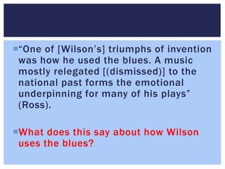 Fences the blues | PPTX