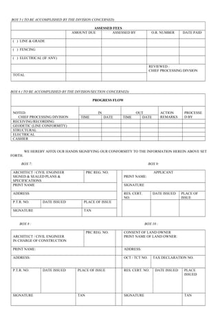 Fencing permit | PDF