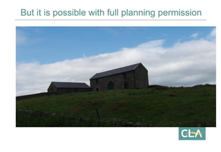 Permitted Development Rights for Change of use of Farm Buildings | PPT