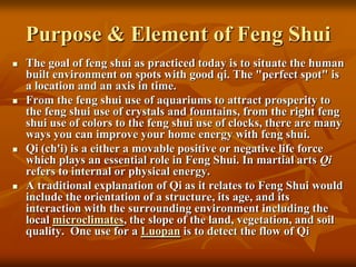 Feng shui | PPT
