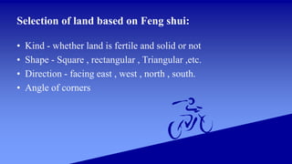 Feng shui ppt by kedar v | PPT