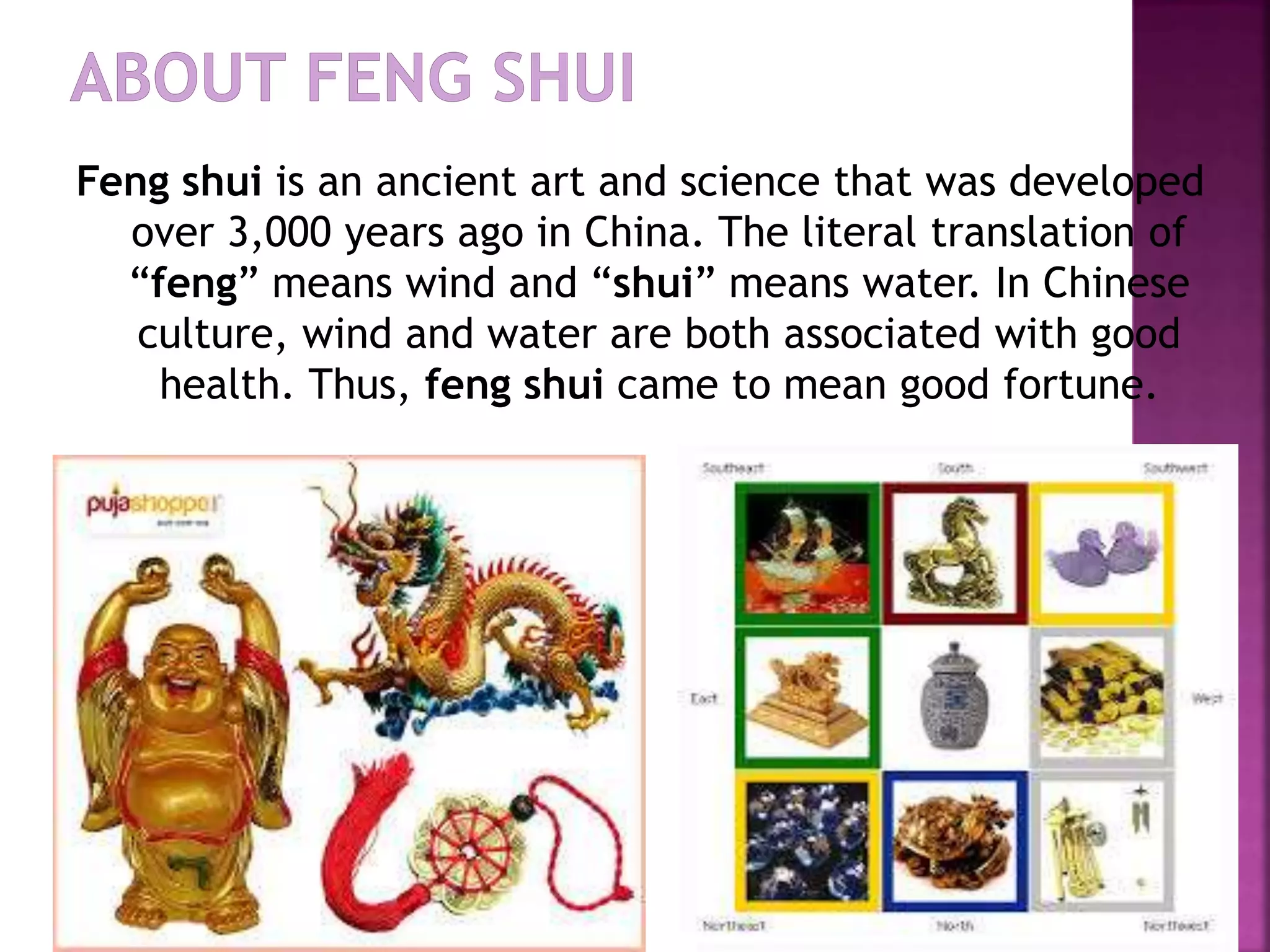 Institute of Vedic Astrology- Feng shui | PPTX