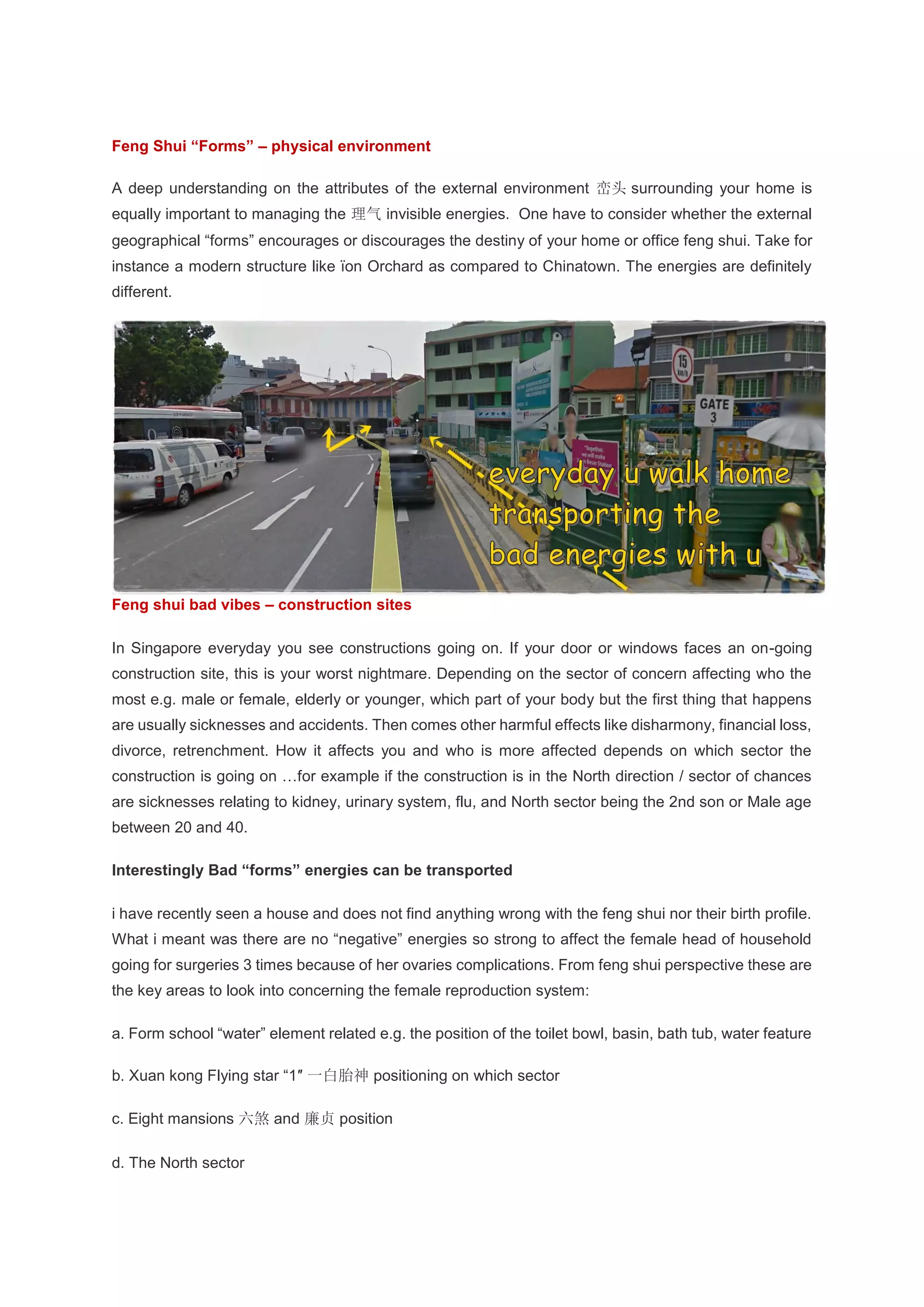 Feng shui forms | PDF