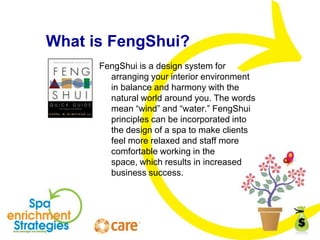 Feng Shui For Spas | PPTX