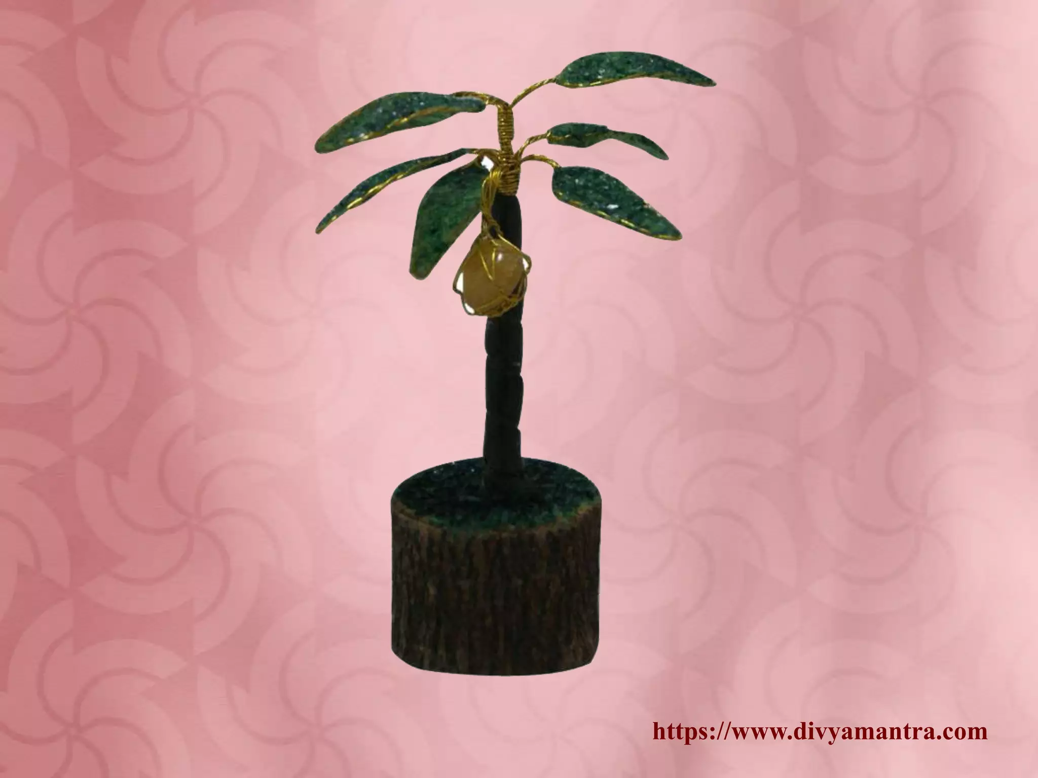 Feng shui green coconut gem tree | PPT