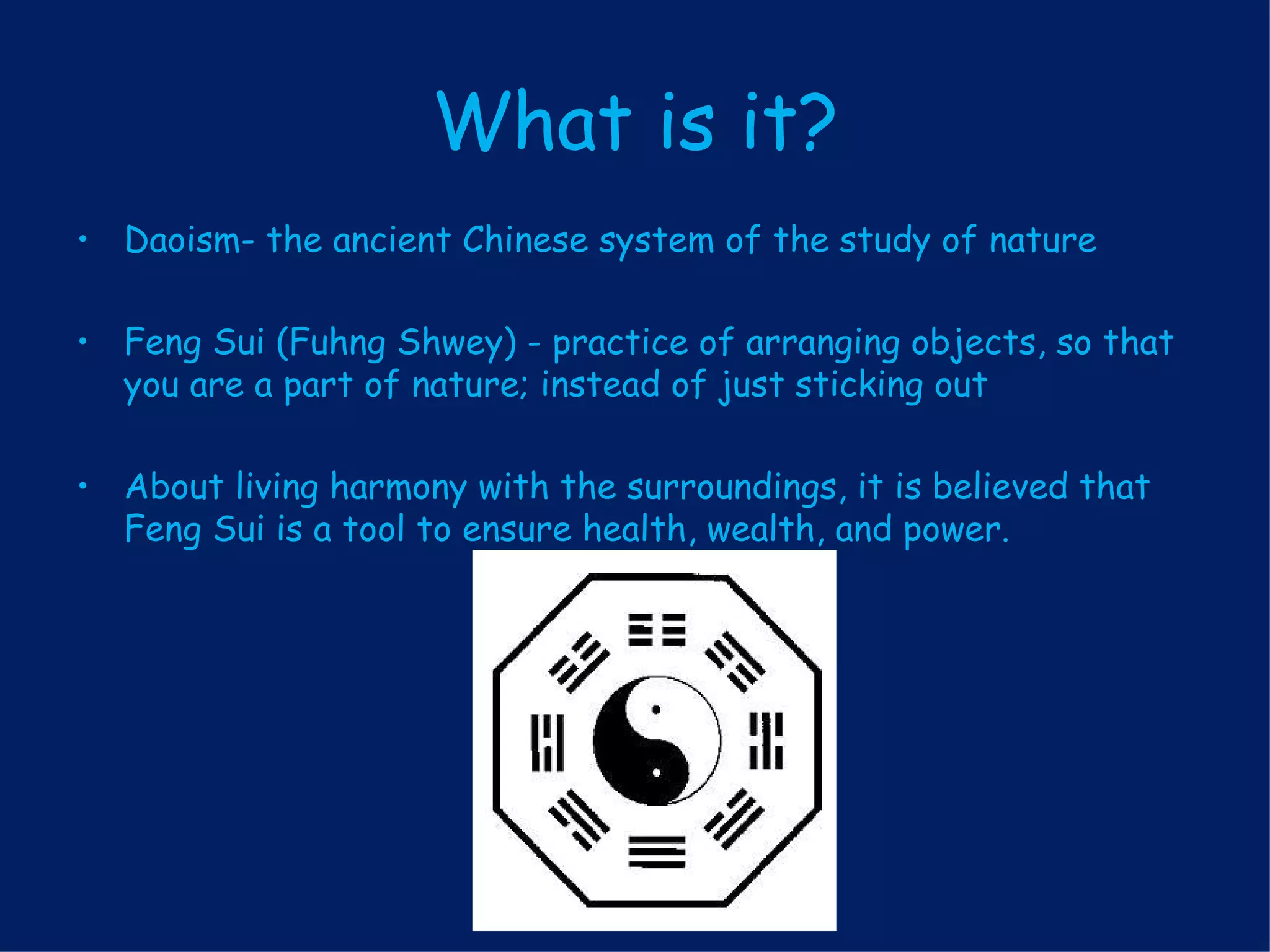Modern World History Feng Shui Project | PPT