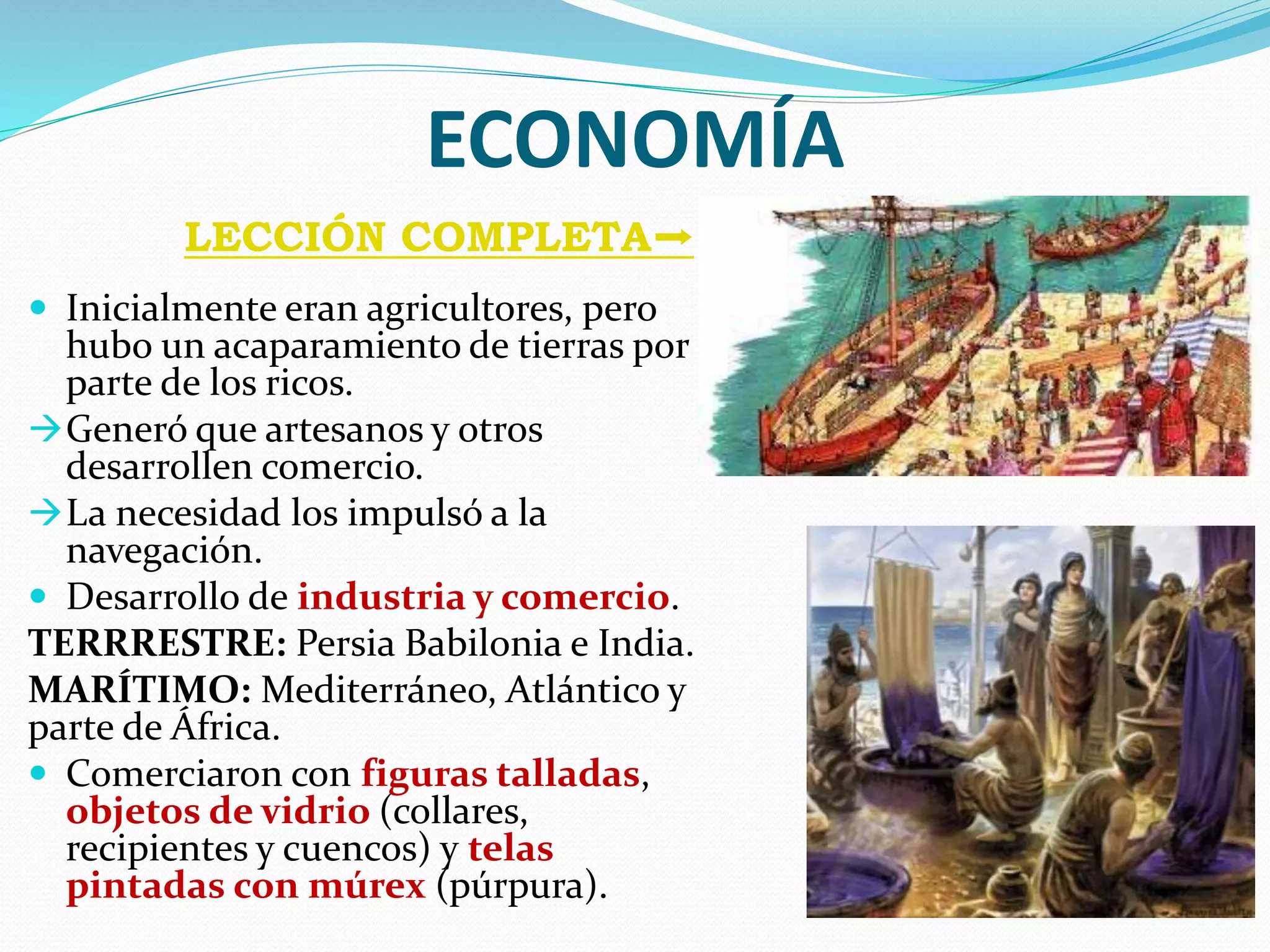 CULTURA FENICIA PRIMERA PARTE | PPT