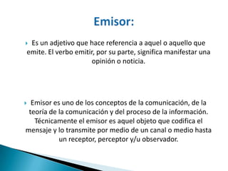 Fenómeno de la comunicación | PPTX