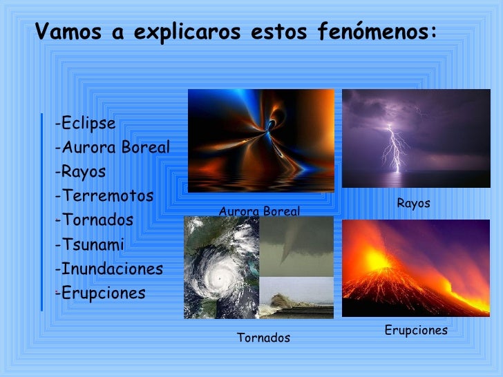 FenóMenos Naturales