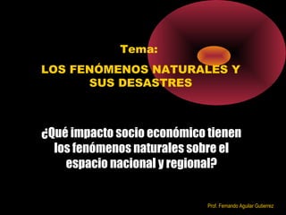 Fenómenos naturales | PPT