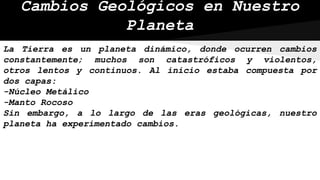 Fenómenos naturales en nuestro planeta | PPTX
