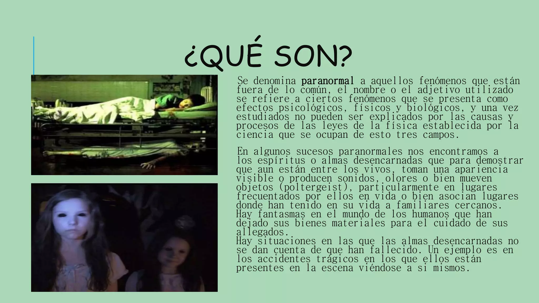 Fenómenos paranormales | PPT