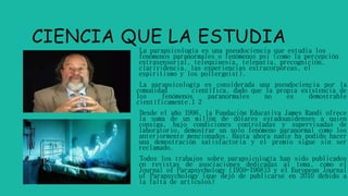 Fenómenos paranormales | PPTX