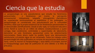 Fenómenos para normales | PPTX