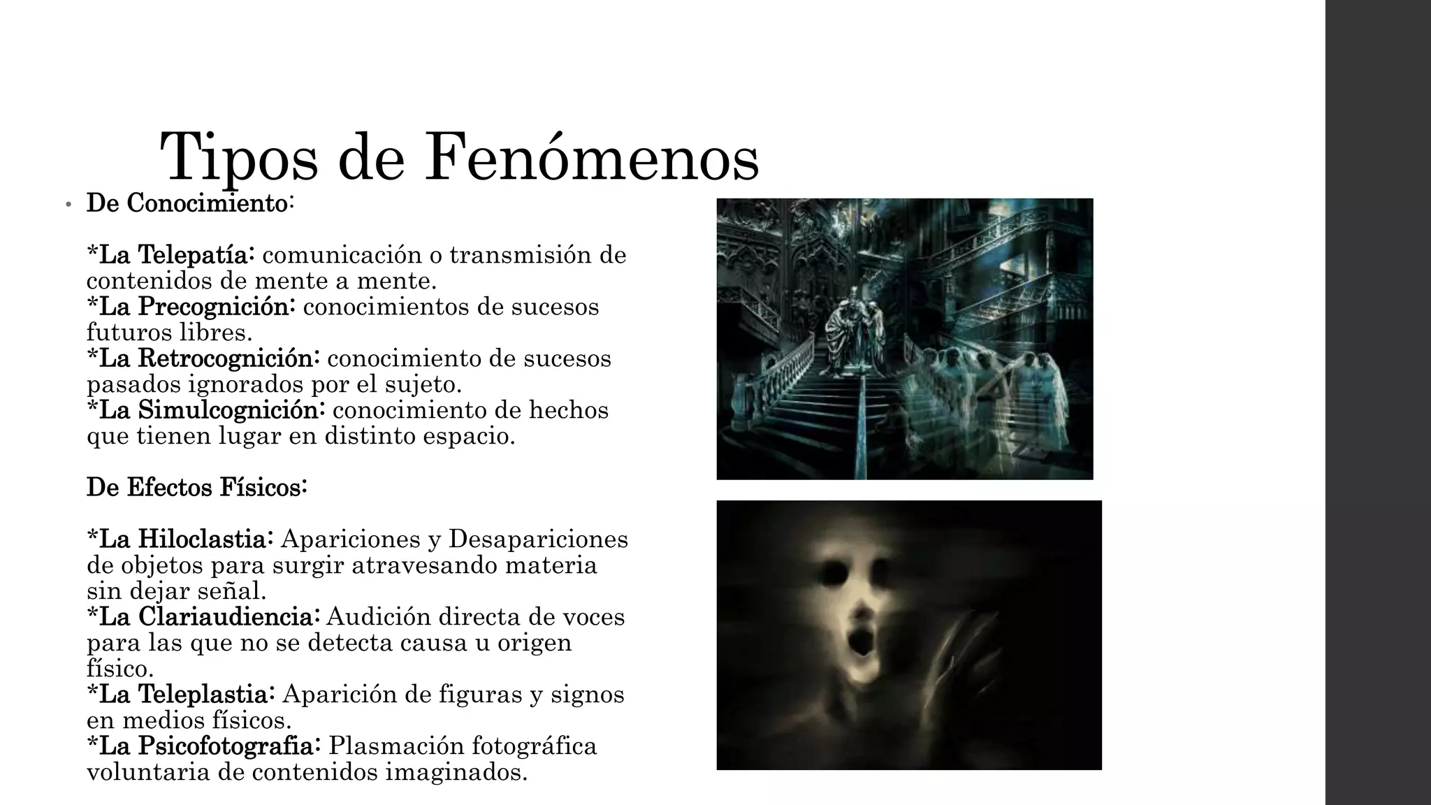 Fenómenos paranormales | PPT