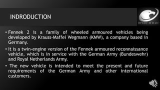 Fennek 2 wheeled armoured vehicle, germany | PPT