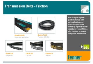 Fenner Product Solutions Presentation | PPTX