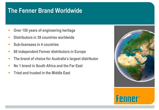 Fenner Product Solutions Presentation | PPT
