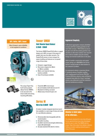 Fenner Product Solutions | PDF