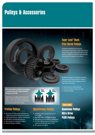 Fenner Product Solutions | PDF