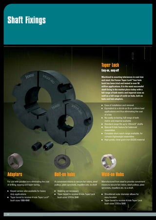 Fenner Product Solutions | PDF