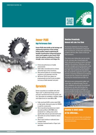 Fenner Product Solutions | PDF