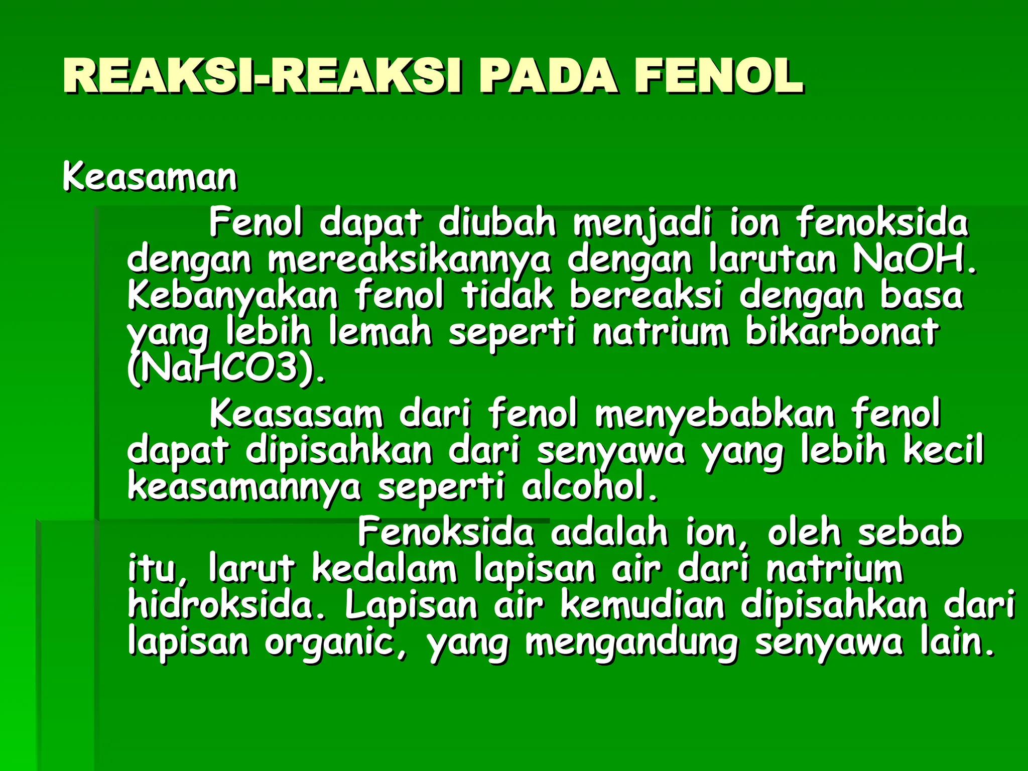 KELOMPOK SENYAWA Fenol - (Kelompok 2).ppt