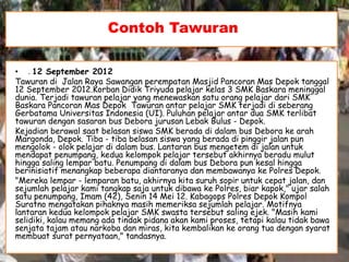 Fenomena kenakalan remaja tawuran | PPTX