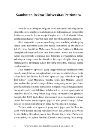 Fenomena Sains dan Sosial Humaniora di Era Industri 4.0 | PDF