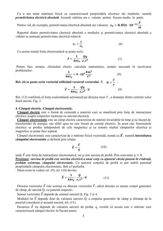 Fenomene electrice.-campul-electr. | PDF