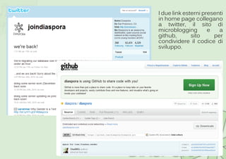 Diaspora - esempio di social web | PDF | Computing | Technology & Computing