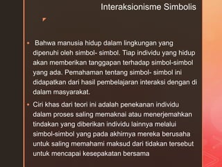 Fenomenologi dan interaksionisme simbolik | PPT