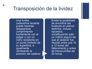 Fenómenos cadavéricos | PPTX