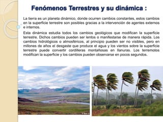 Fenomenos errestres | PPTX