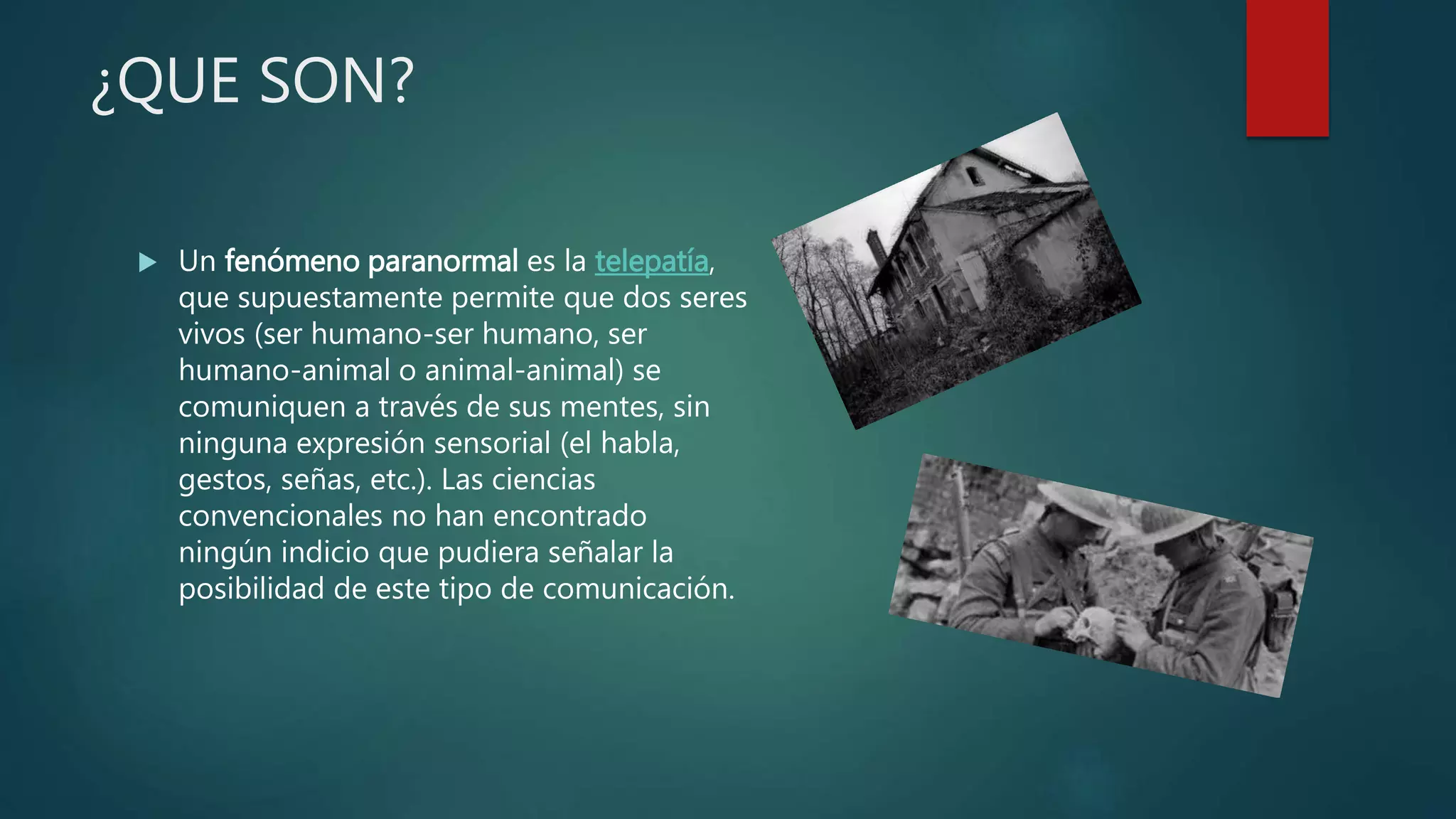 Fenomenos paranormales | PPTX